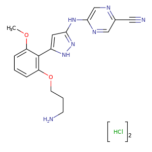 PREXASERTIB DIHYDROCHLORIDE
