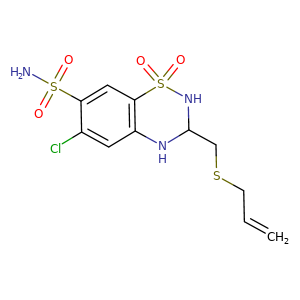 ALTIZIDE, (-)-