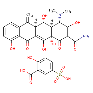 METHACYCLINE 5-SULFOSALICYLATE