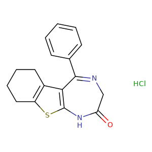 BENTAZEPAM HYDROCHLORIDE