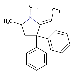 2-ETHYLIDENE-1,5-DIMETHYL-3,3-DIPHENYLPYRROLIDINE