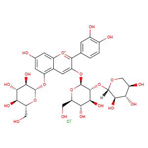 CYANIDIN 3-SAMBUBIOSIDE-5-GLUCOSIDE