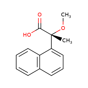 2-METHOXY-2-(1-NAPHTHYL)PROPIONIC ACID, (-)-