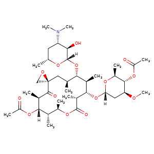 OLEANDOMYCIN, 4',11-DIACETATE