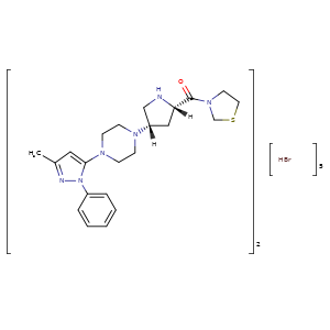 TENELIGLIPTIN HYDROBROMIDE ANHYDROUS