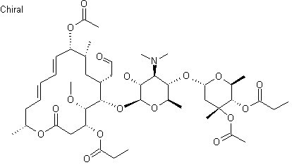 Midecamycin acetate, Miokamycin, 1532-RB, MOM, Mosil, Miocamycin ...