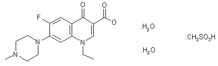 Pefloxacin, RB 1589, EU 5306, Peflacin, Peflacine-药物合成数据库