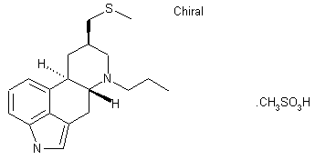 Pergolide mesylate, LY-141-B(free base), LY-127809, Pharken, Nopar ...