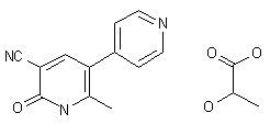 Milrinone lactate, YM-018, Win-47203, Corotrope, Primacor-药物合成数据库
