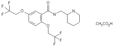 Flecainide acetate, E-0735, R-818, Apocard, Tambocor-药物合成数据库