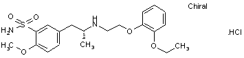 Tamsulosin hydrochloride, Amsulosin hydrochloride, Y-617, YM-12617-1 ...
