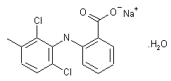 Meclofenamate sodium, CI-853(free acid), Meclodol, Meclomen-药物合成数据库