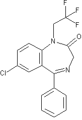 Halazepam, Sch-12041, Paxipam-药物合成数据库