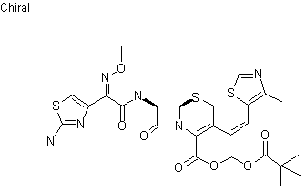 Cefditoren pivoxil, ME-1207, Spectracef, Meiact-药物合成数据库