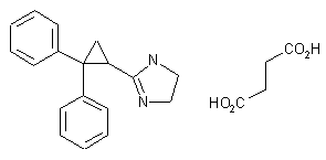 Cifenline succinate, Cibenzoline succinate, UP-33901(free base), Ro ...