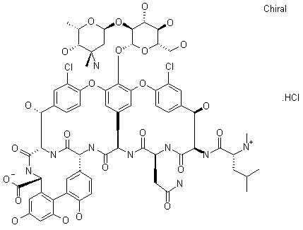 Vancomycin hydrochloride, Vancocin Pulvules, Vancomycin Enterocaps ...
