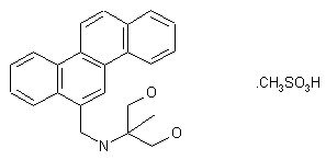 Crisnatol mesilate, 770U82 mesylate, BW-A770U mesylate-药物合成数据库