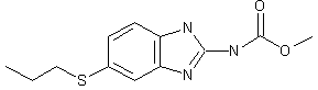 Albendazole, SK&F-62979, Albenza, Eskazole, Valbazen(Veterinary ...