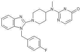 Mizolastine, MKC-431, SL-85.0324, Zolistam, Zolistan, Mizolen, Zolim ...