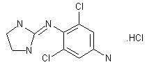 Apraclonidine hydrochloride, p-Aminoclonidine hydrochloride, Aplonidine ...