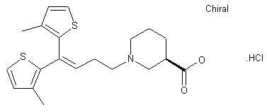 Tiagabine hydrochloride, NN-301, A-70569, ABT-569, Abbott-70569, NO-328 ...