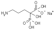 Alendronate sodium, Alendronic acid sodium salt, L-670452, MK-0217, GTH ...