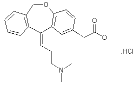 Olopatadine hydrochloride, AL-4943A, ALO-4943A, KW-4679, Opatanol ...