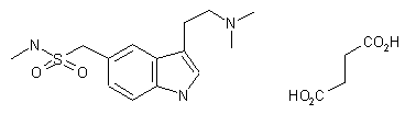 Sumatriptan succinate, SN-308, GR-43175C, Imigrane, Suminat, Imitrex ...