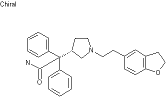 Darifenacin hydrobromide, UK-88525(free base), UK-88525-04, Emselex ...