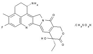 Exatecan mesilate, DX-8951f, DX-8951(free base)-药物合成数据库