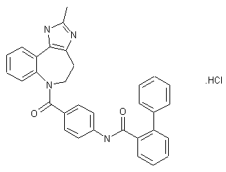 Conivaptan hydrochloride, CI-1025, YM-087-药物合成数据库
