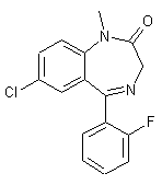Fludiazepam, ID-540, Erispan-药物合成数据库