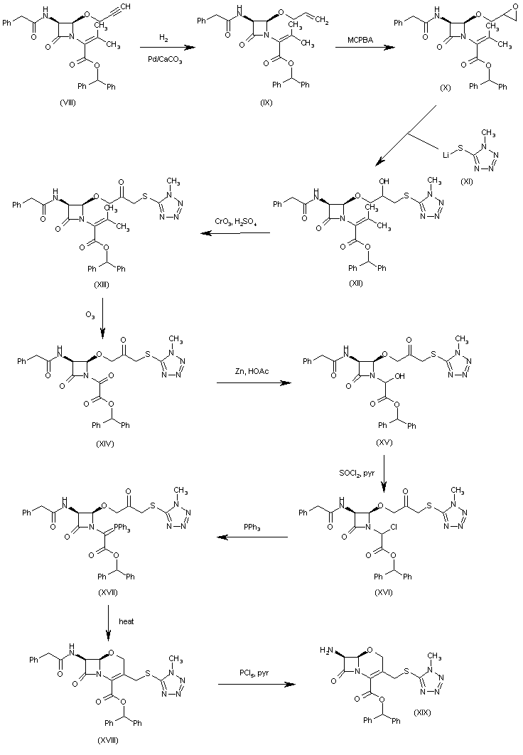 Moxalactam disodium, Latamoxef sodium, S-6059(free acid), LY-127935 ...