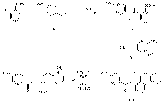 Encainide, MJ-9067-1(hydrochloride), MJ-9067, Enkaid-药物合成数据库