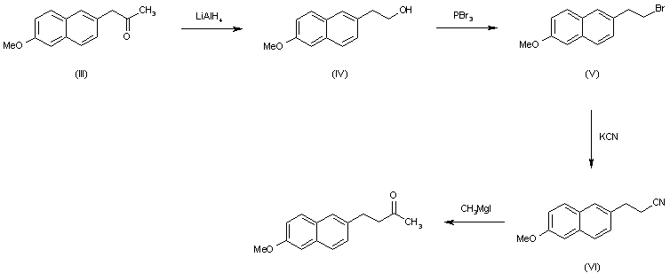 Nabumetone, BRL-14777, Nabuser, Listran, Relafen, Relifen, Arthaxan ...