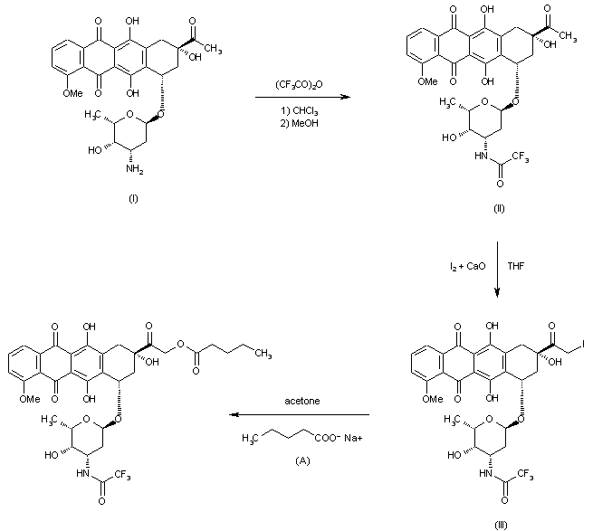Valrubicin, NSC-246131, AD-32, Valtaxin, Valstar-药物合成数据库