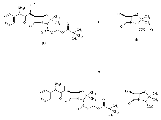 Pivampicillin brobactam, Pivampicillin 6beta-bromopenicillanate, 2085-P ...