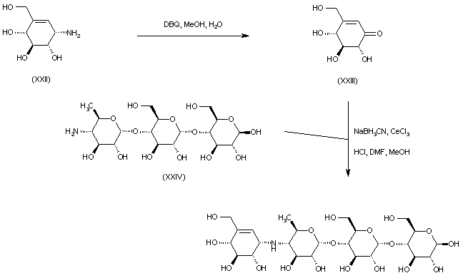 Acarbose, Bay-g-5421, Prandase, Glucor, Precose, Glucobay-药物合成数据库