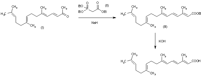 Acyclic retinoid, Polyprenoic acid, NK-333, NIK-333, E-5166-药物合成数据库