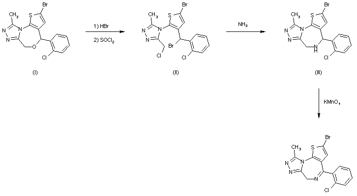Brotizolam, WE-941, Lendormine, Lendorm, Lendormin, Ladormin, Indormyl ...
