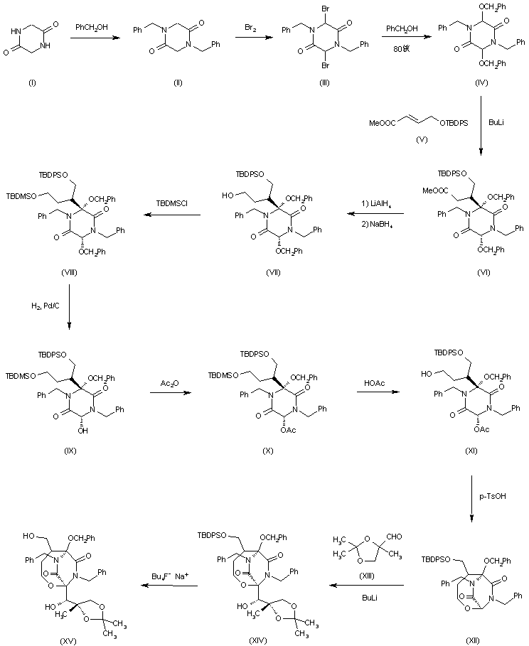 Bicyclomycin, Bicozamycin, CGP-3543/E, Bacteron-药物合成数据库