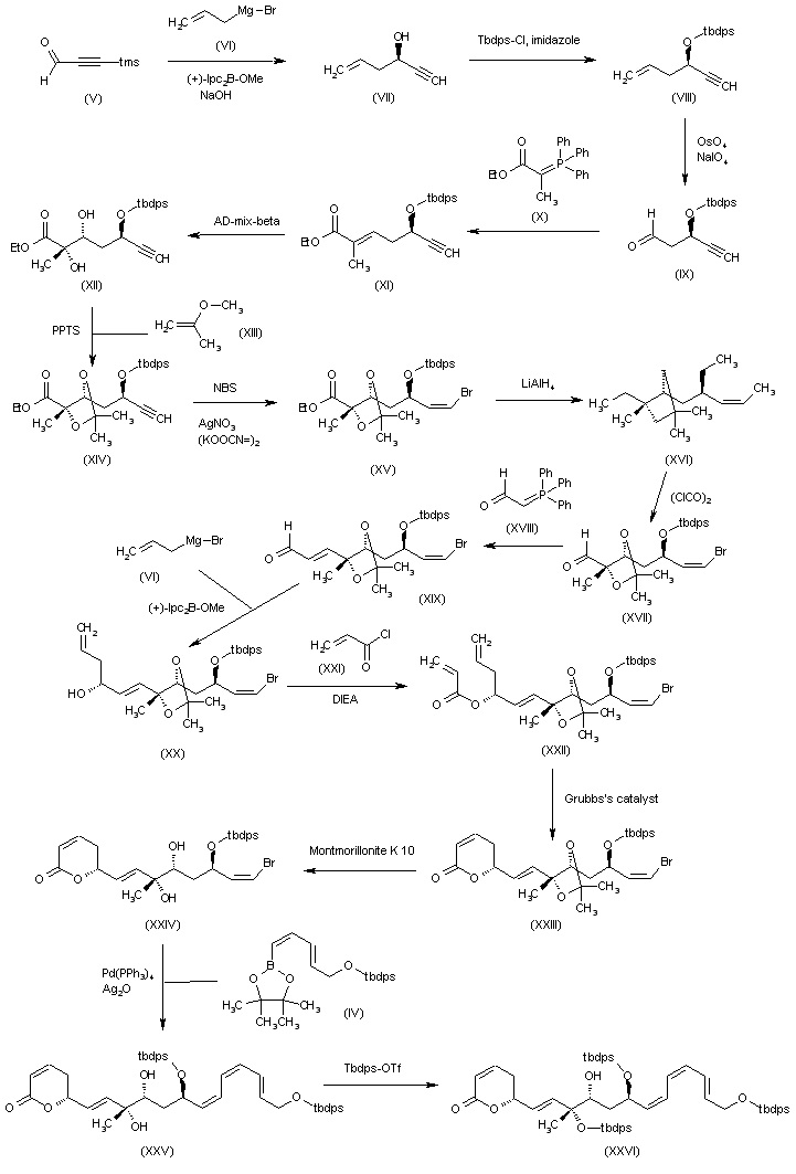 Fostriecin sodium, PD-110161, NSC-339638, CL-1565A, CI-920-药物合成数据库