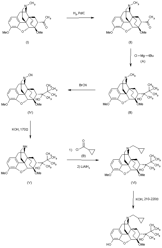 Buprenorphine hydrochloride, IX-1003, TSN-09(tape), UM-952, NIH-8805 ...
