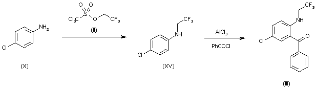 Halazepam, Sch-12041, Paxipam-药物合成数据库