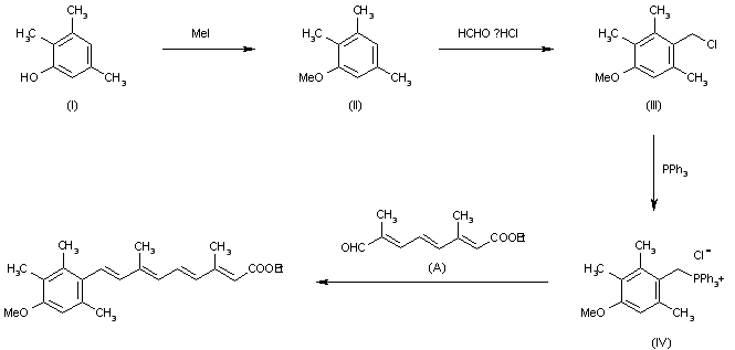 Etretinate, Ro-10-9359, Tegison-药物合成数据库