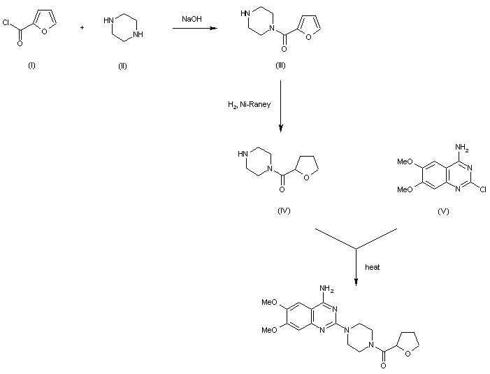 Terazosin hydrochloride, MY-208, A-45975, ABT-975, Abbott-45975, Hytrin ...