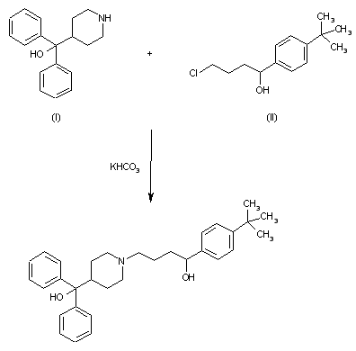 Terfenadine, MDL-9918, RMI-9918, Seldane-D, Seldane, Triludan, Teldane ...