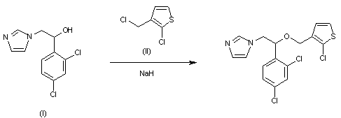 Tioconazole, UK-20349, Trosyd, Trosyl, Vagistat-1-药物合成数据库