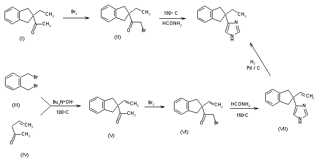 Atipamezole, MPV-1248, Antisedan-药物合成数据库