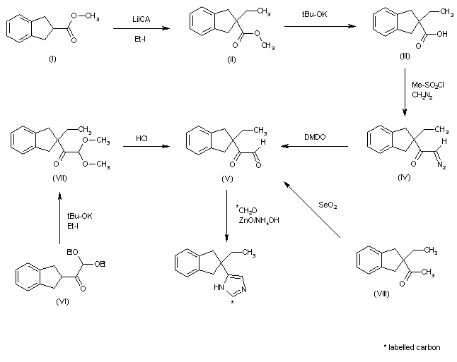Atipamezole, MPV-1248, Antisedan-药物合成数据库